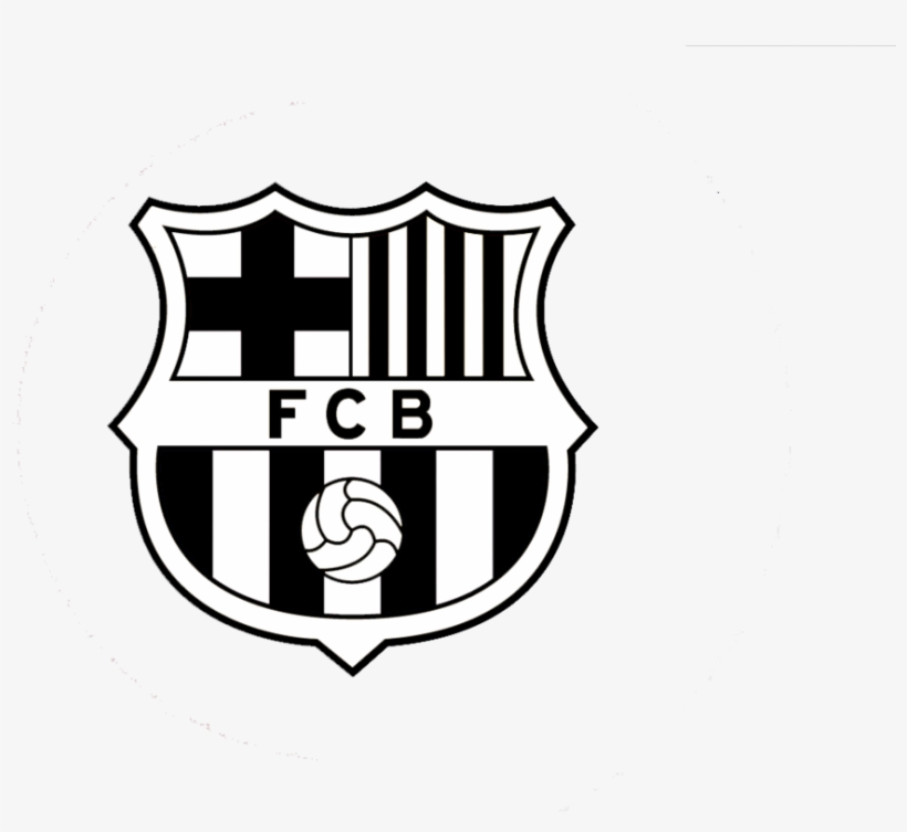 Fcb Logo Black And White Transparent PNG - 1063x752 - Free Download on ...