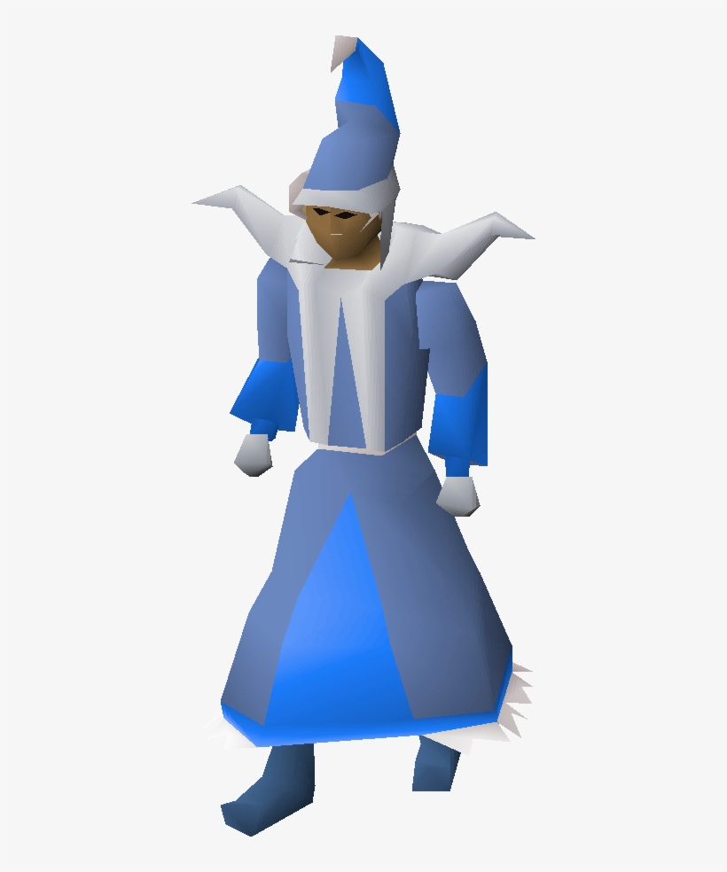 Blue Mystic Robes Equipped - Runescape Mystic Robes Transparent PNG ...