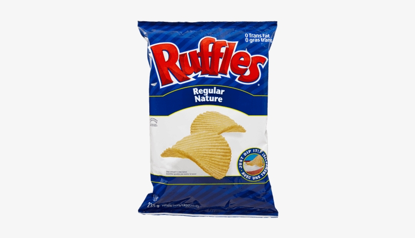 Ruffles Nature - Ruffles Regular Potato Chips Transparent PNG - 390x390 ...