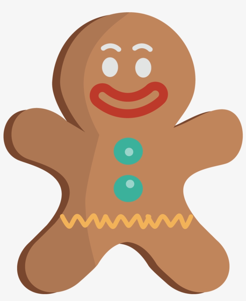 Download Ginger Bread Clipart - Gingerbread Man Clipart - HD ...