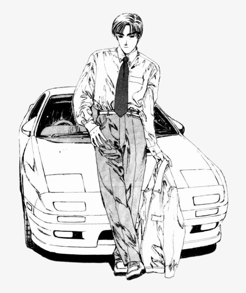 Image - Initial D Characters Manga Transparent PNG - 800x925 - Free ...