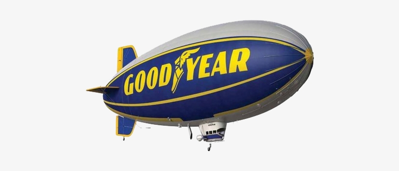 Download Header - Goodyear Blimp - HD Transparent PNG - NicePNG.com
