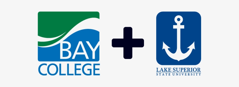 Download Bay College Plus Lake Superior State Logo - Bay De Noc ...