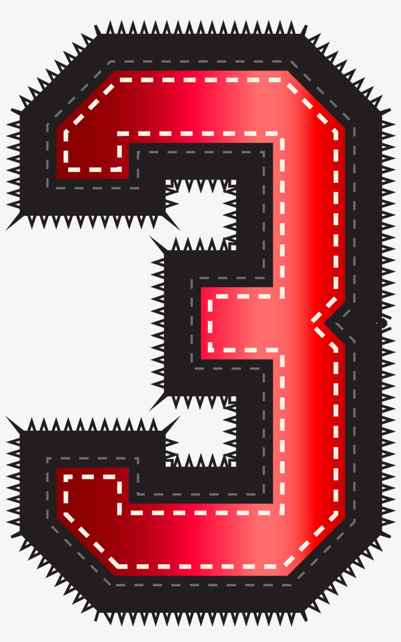 Sports Numbers Clip Art Transparent PNG - 3222x5000 - Free Download on ...