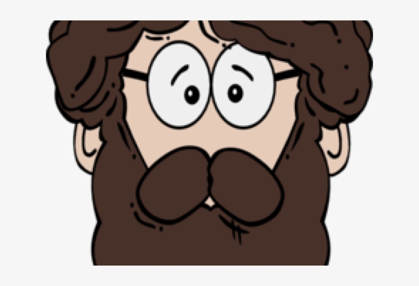 Beard Clipart Cute - Web Developer With A Job Without A Job Transparent ...