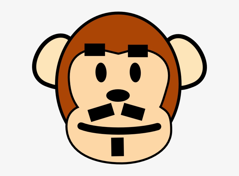 Monkey Clipart Daddy - Monkey Clip Art Transparent PNG - 600x527 - Free ...