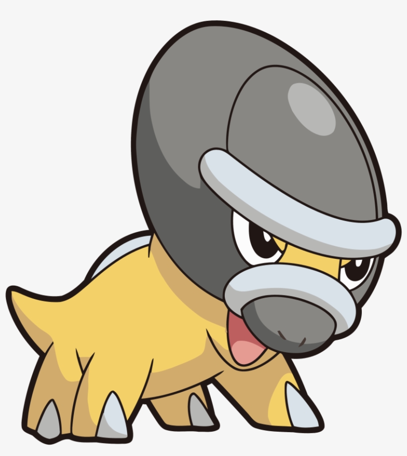 410shieldon Dp Anime 3 - Pokemon Shieldon Transparent PNG - 842x903 ...