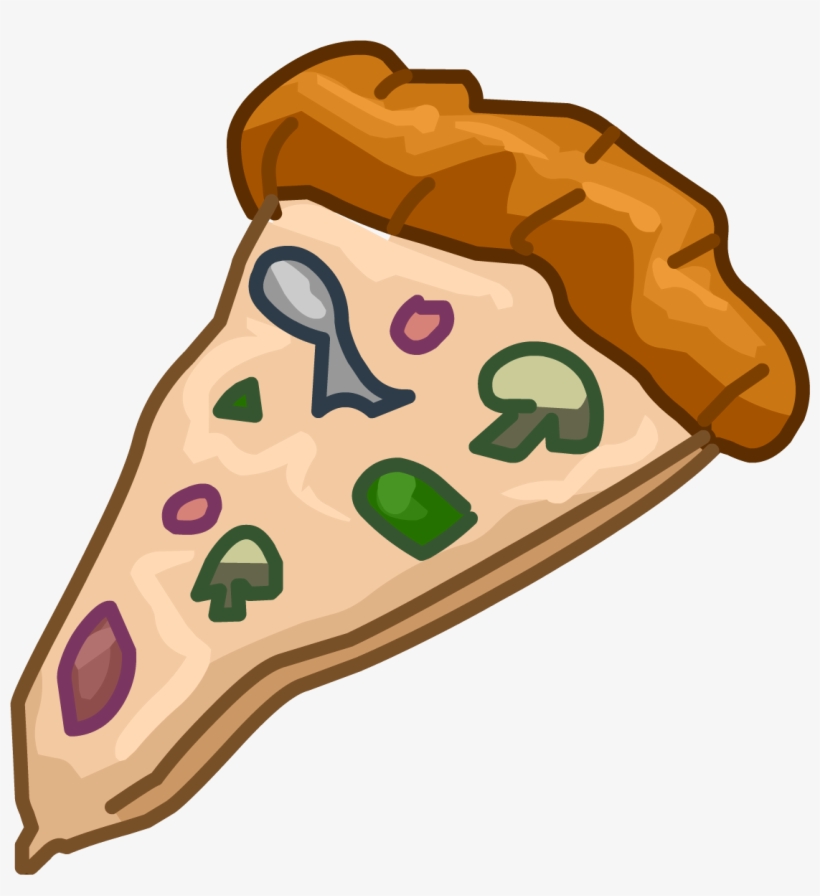 Penguin Eating Pizza