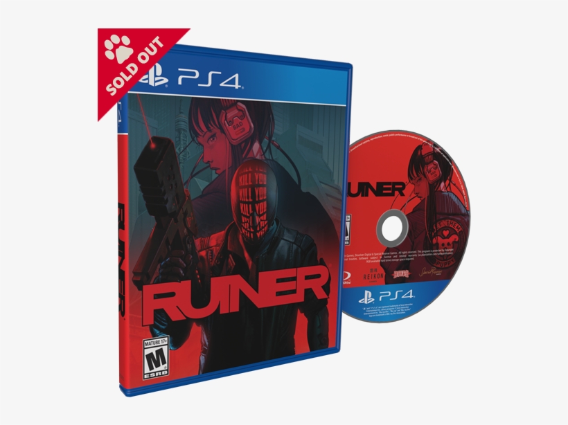 Ruiner [ps4] - Playstation 4 Transparent PNG - 570x547 - Free Download ...