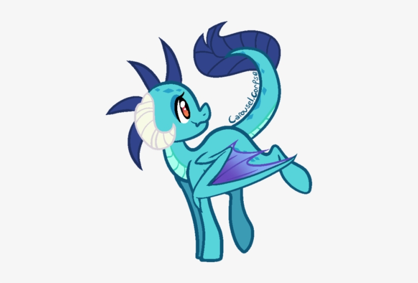 Pony Ember By Yupinapegasus - Mlp Ember And Spike Base Transparent PNG ...
