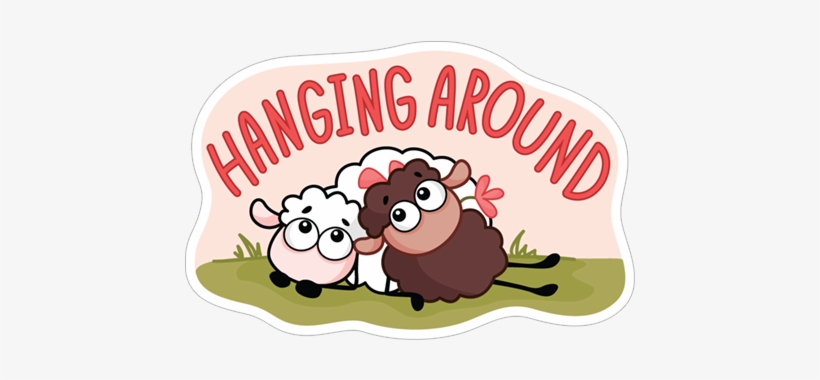 Hanging Around - Cartoon Transparent PNG - 490x317 - Free Download on ...