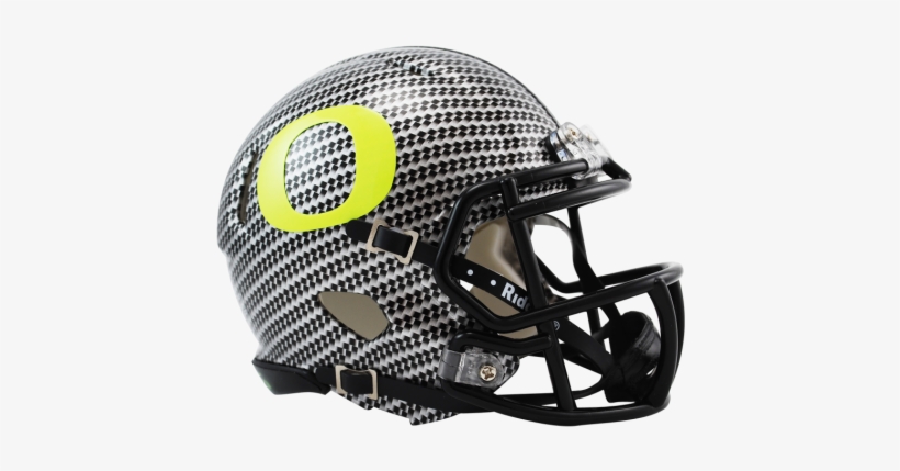 Oregon Ducks Yellow Chrome Helmet