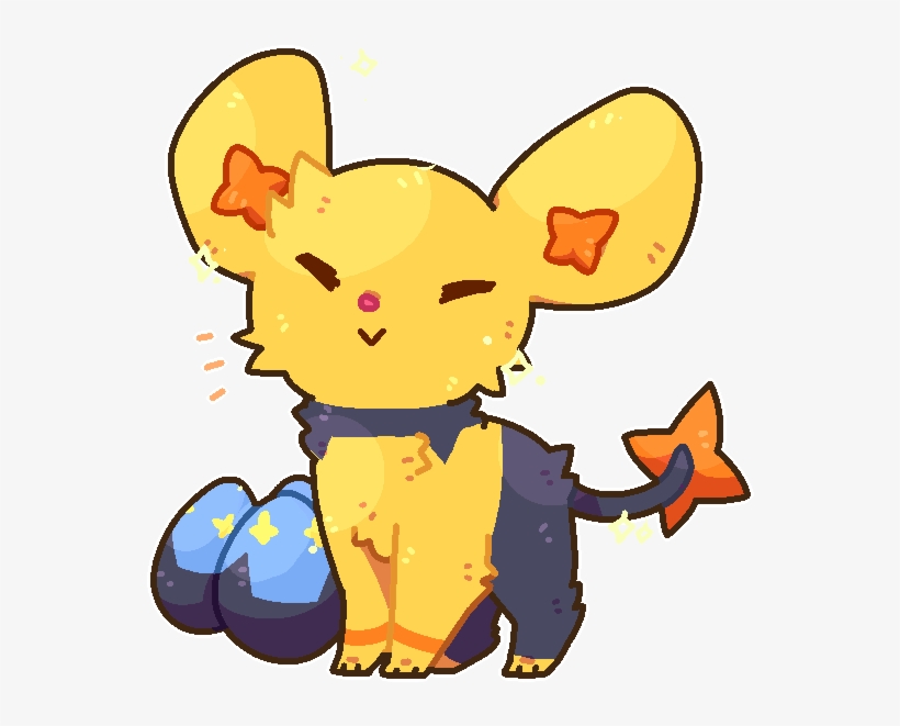 Shinx Shiny - Mammal Transparent PNG - 620x641 - Free Download on NicePNG