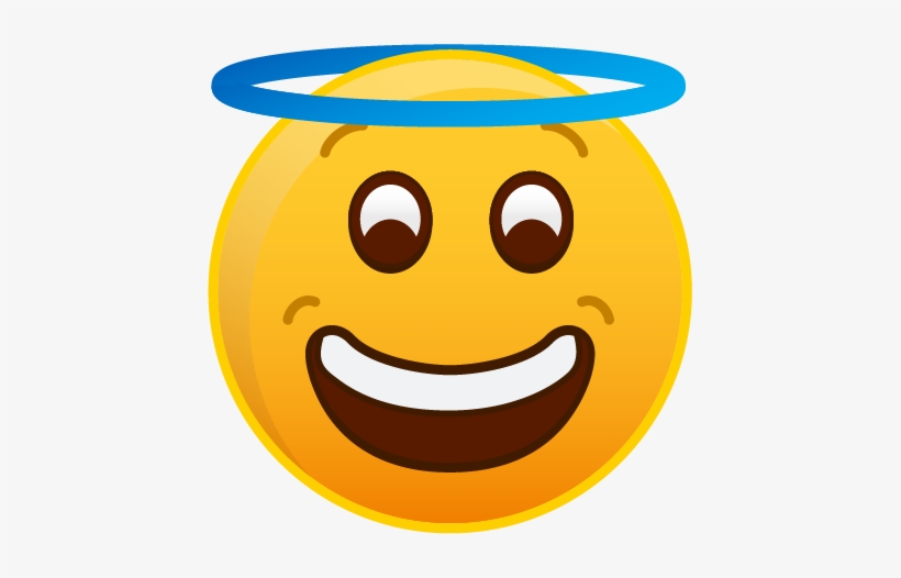 Angel Emoji - Emoji Transparent PNG - 441x446 - Free Download on NicePNG