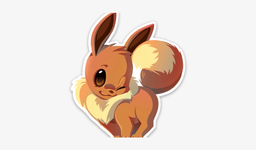 Download Stickers & Prints Receive A Sticker Or Print Of Your - Eevee ...