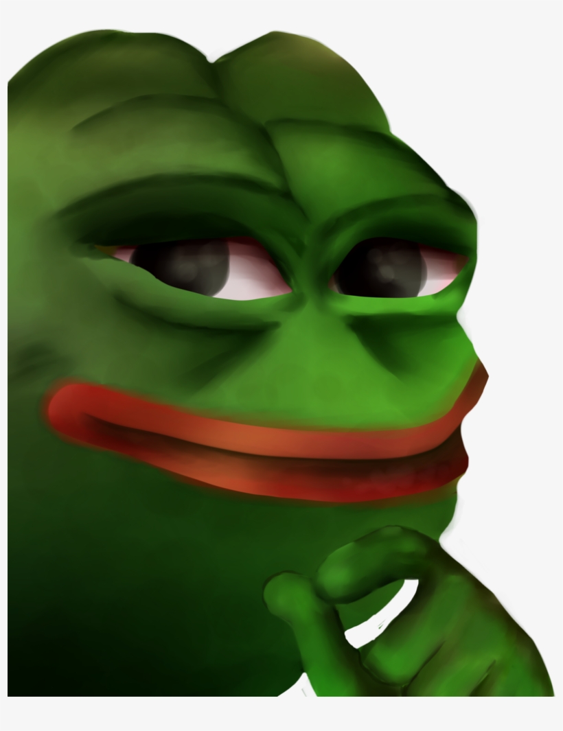 Rare Pepe By Fiveling - Shaded Pepe Transparent PNG - 1024x1024 - Free ...