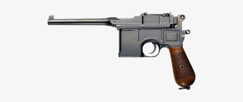 Pistol - Mauser C96 Png Transparent PNG - 500x264 - Free Download on ...