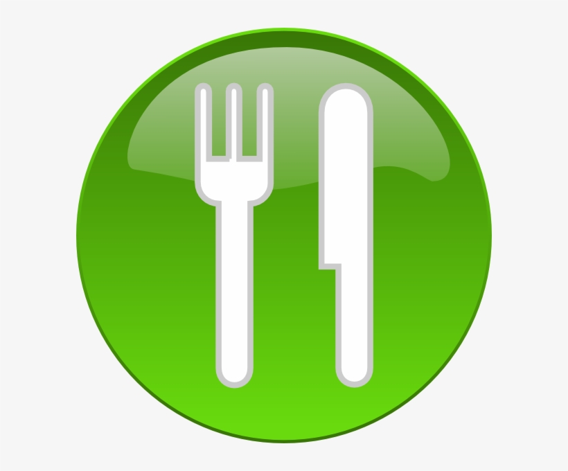 How To Set Use Food Dining Button Svg Vector Transparent PNG - 600x600 ...
