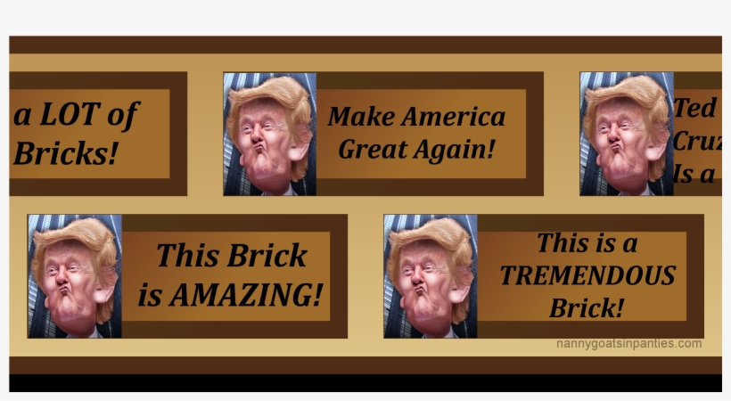Trump Brick Wall - Donald Trump Transparent PNG - 2400x2400 - Free ...