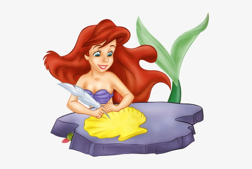 Little Mermaid Shell Png Download - Disney Stationary Transparent PNG - 568x496 - Free Download ...