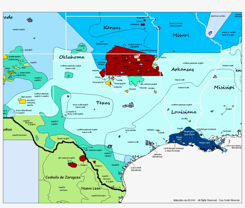 Kansas Oklahoma Texas Map Transparent PNG - 1174x938 - Free Download on ...