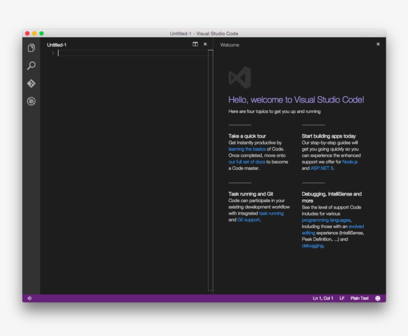 Images/vscode-welcome - App Js Transparent PNG - 1136x880 - Free ...