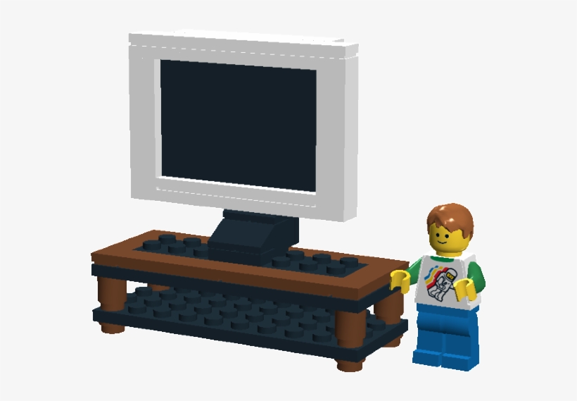 Lego Plasma-screen Tv - Lego Tv Transparent PNG - 1022x608 - Free ...