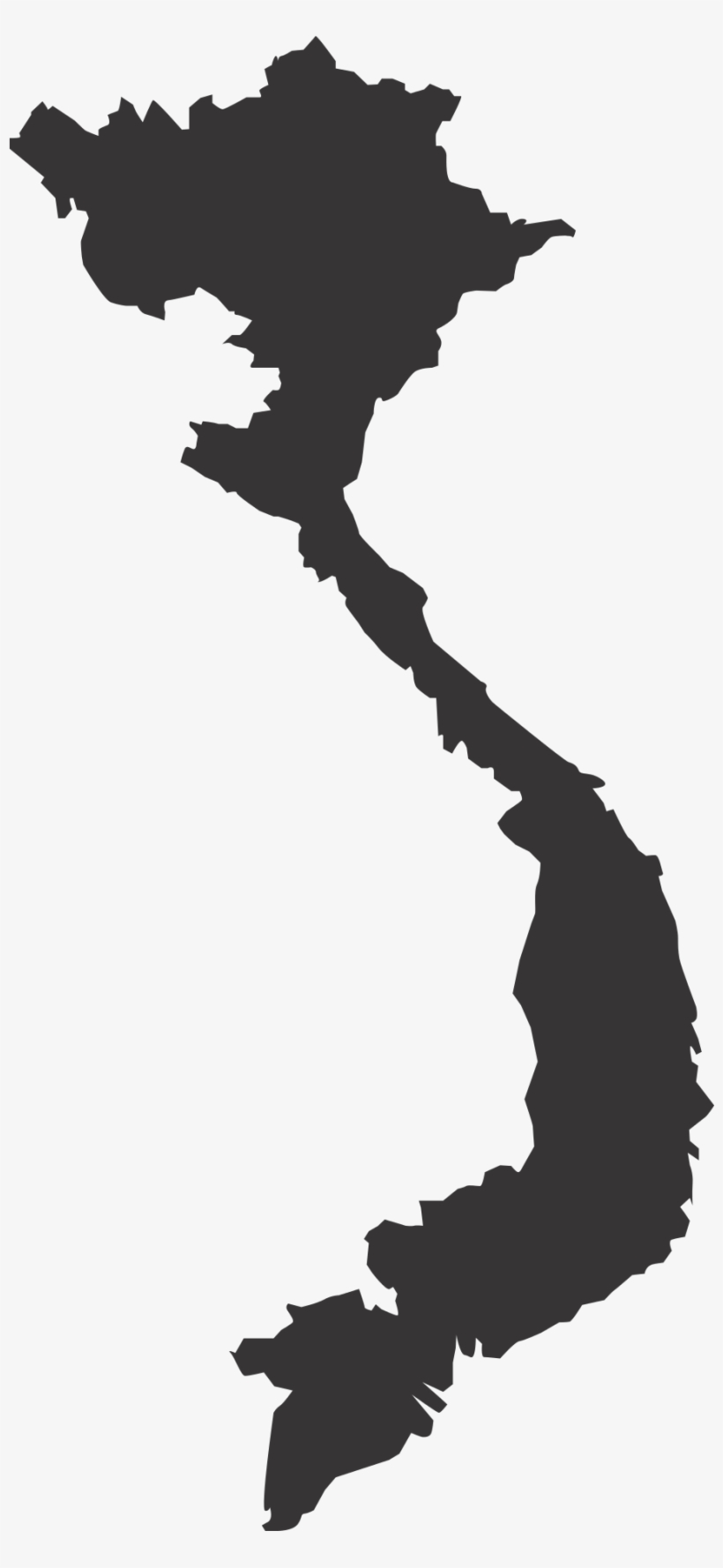Vietnam-map - Vietnam War Clip Art Transparent PNG - 960x1920 - Free ...