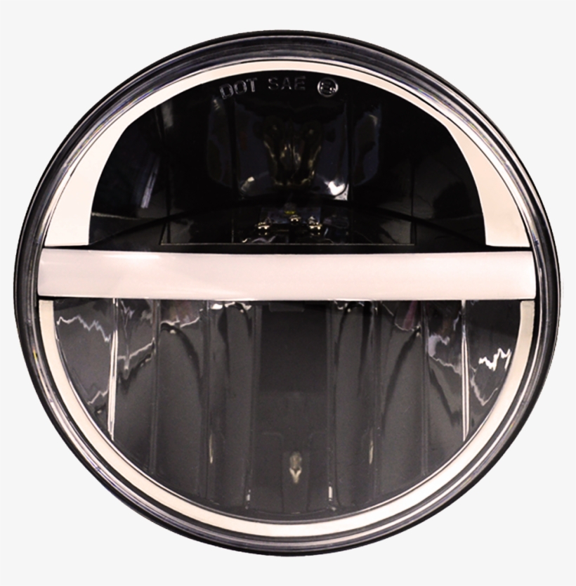 Ipex 7" Led Headlights Split Beam - Headlamp Transparent PNG - 800x774 ...