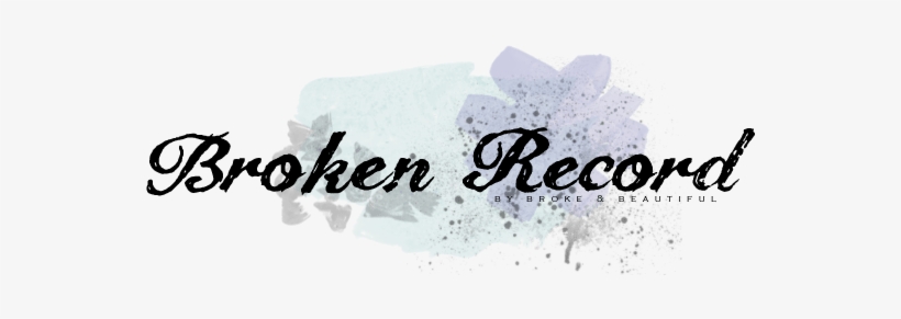 Broken Record Logo - Calligraphy Transparent PNG - 578x217 - Free ...
