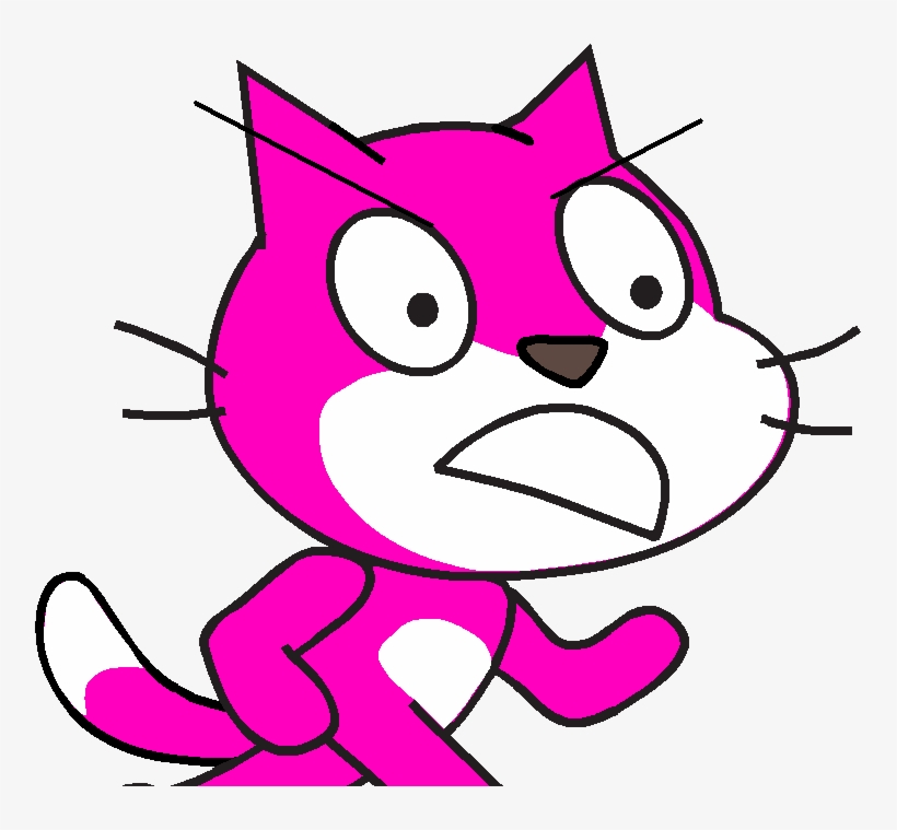 Notice Me That Im Arrex2 - Scratch Cat Transparent PNG - 755x679 - Free ...