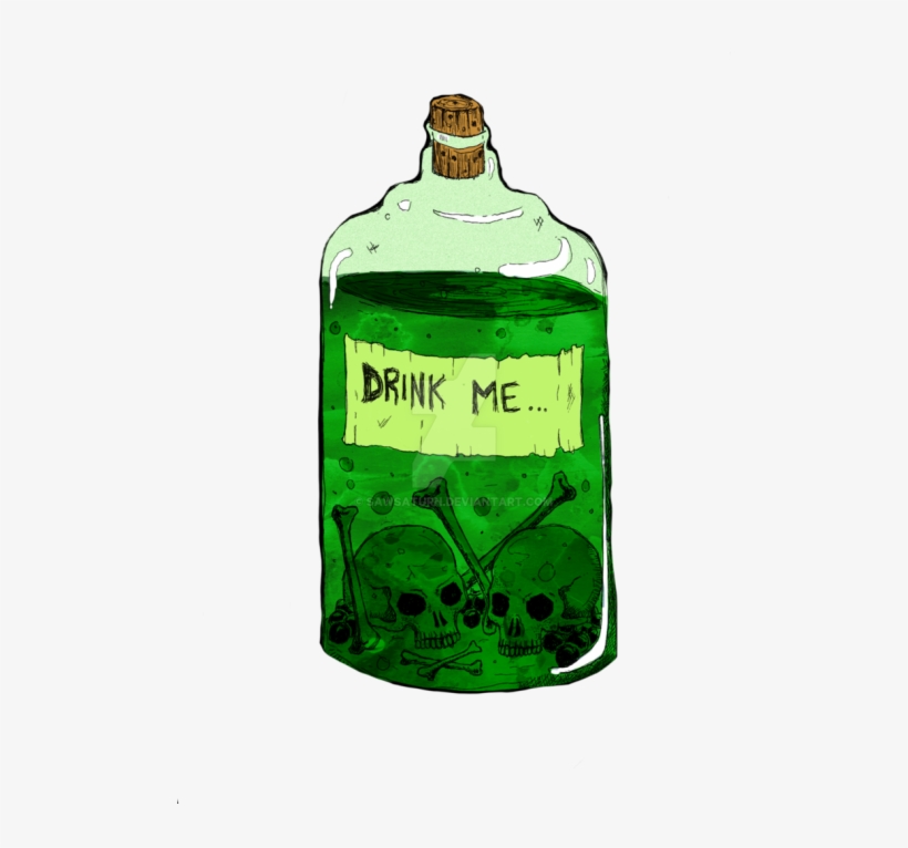 Poison Bottle Drawing Transparent Transparent PNG - 500x692 - Free ...
