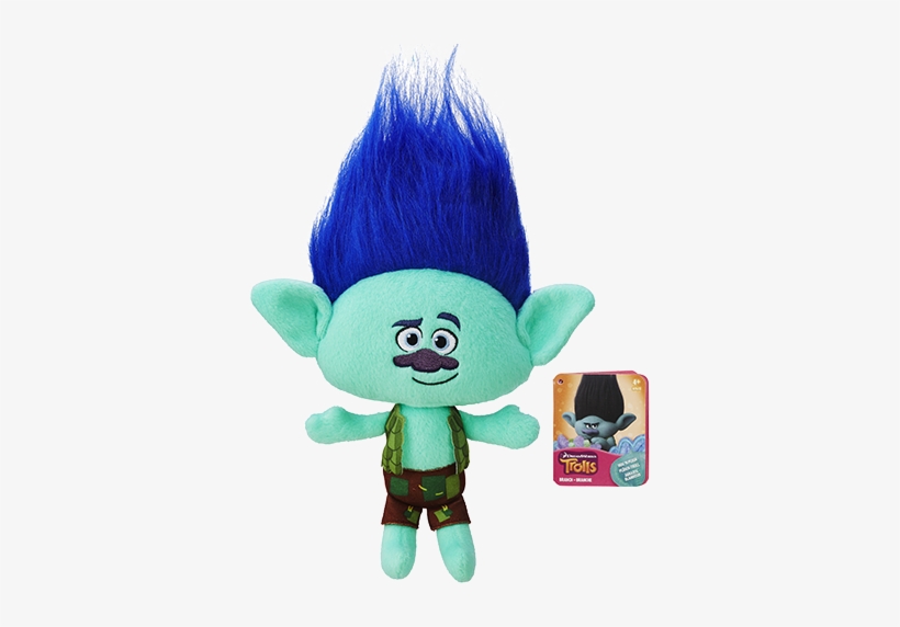 Trolls Hug & - Branch When He Is Happy Transparent PNG - 364x492 - Free ...