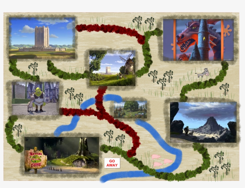Shrek, Jr, Maps, Cards - Shrek Transparent PNG - 1440x1056 - Free ...