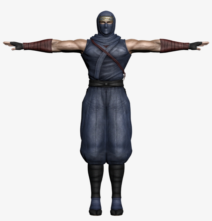 Ryu Hayabusa 3d Model Download - Leon S Kennedy 3d Model Transparent ...