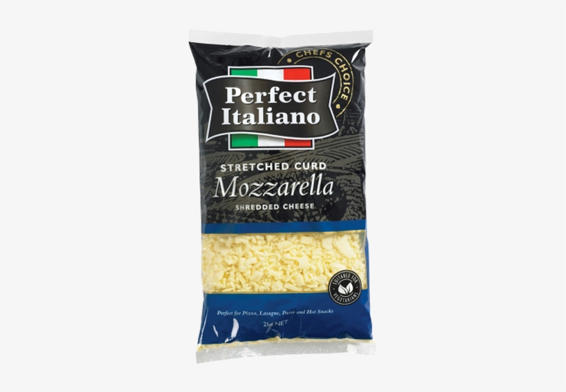 Download Perfect Italiano Mozzarella Shredded 2 Kg - HD Transparent PNG ...