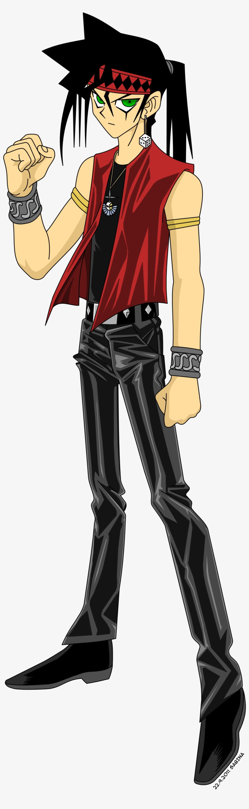 Duke Devlin By Dragonballzcz-d4anlcl - Duke Yu Gi Oh Transparent PNG ...