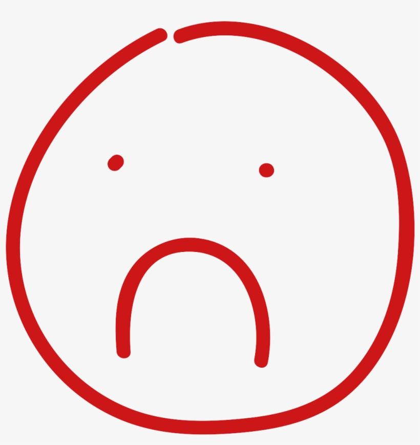 Sad Face - Circle Transparent PNG - 1200x1200 - Free Download on NicePNG