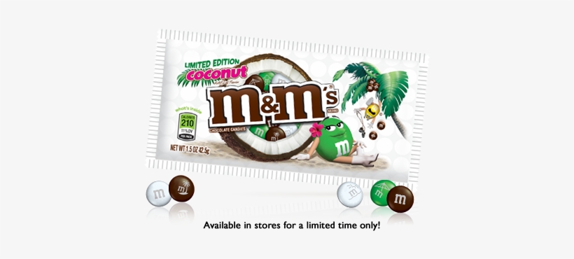 Coconut M&m's - M Und Ms Coconut Transparent PNG - 416x298 - Free ...