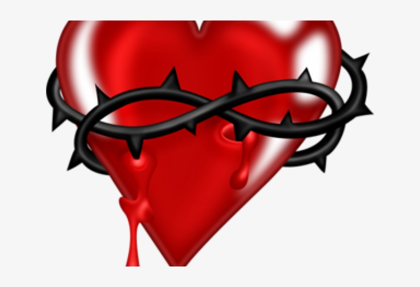 Gothc Clipart Gothic Heart - Gothic Heart Clipart Transparent PNG ...
