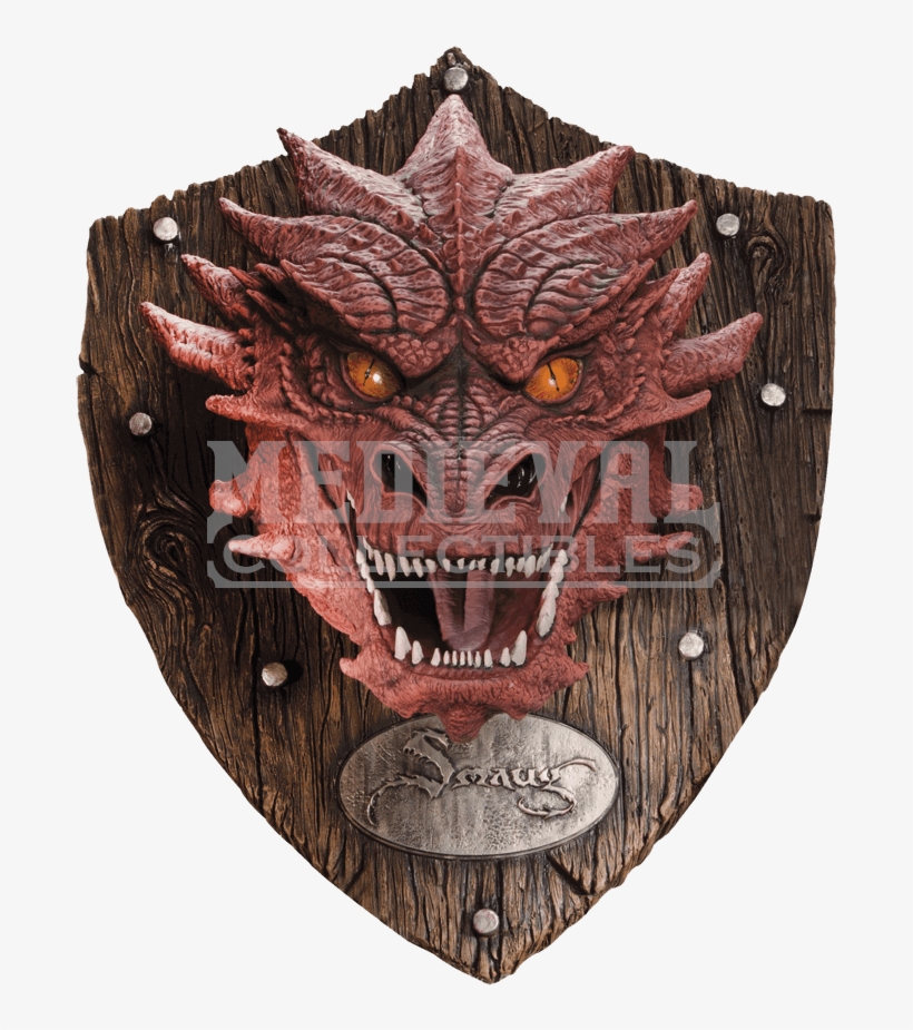 Smaug Wall Decor - Smaug Head Transparent PNG - 850x850 - Free Download ...