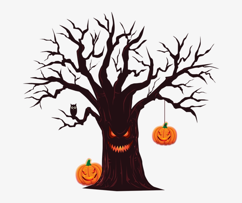 Halloween Tree Png Download - Happy Halloween Day 2018 Transparent PNG ...