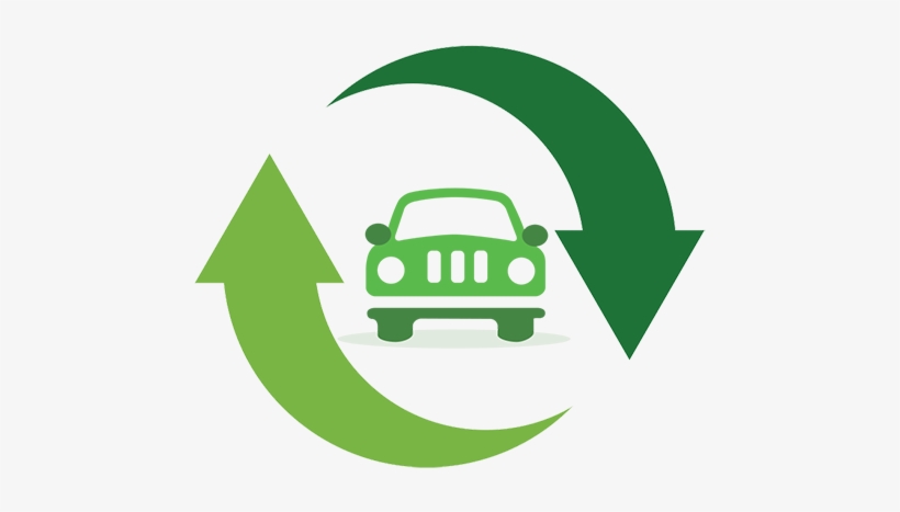 Recycle Your Junk Vehicle - Car Recycle Logo Png Transparent PNG ...