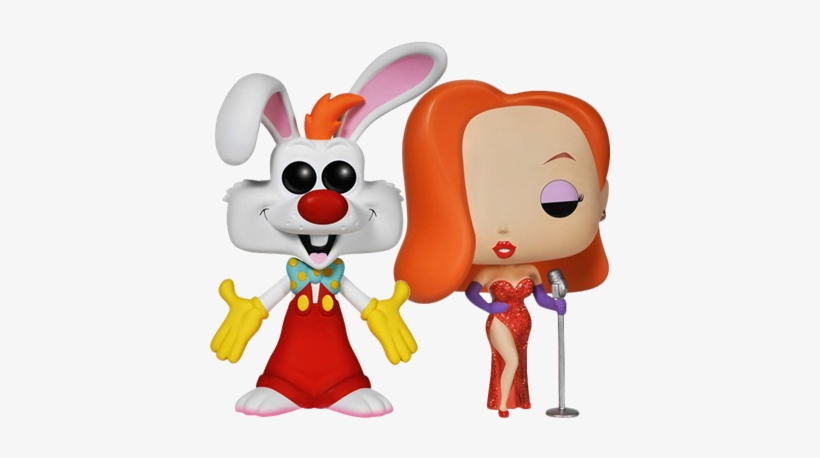 Funko Pop Disney Roger Rabbit & Jessica Rabbit Icon - Roger Rabbit Pop ...