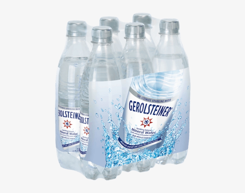 00 For Gerolsteiner® Sparkling Natural Mineral Water - Gerolsteiner Mineralwasser Sprudel, 6 X 0 ...