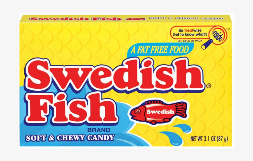 Swedish Fish Soft And Chewy Candy - Swedish Fish Candy Box Transparent ...