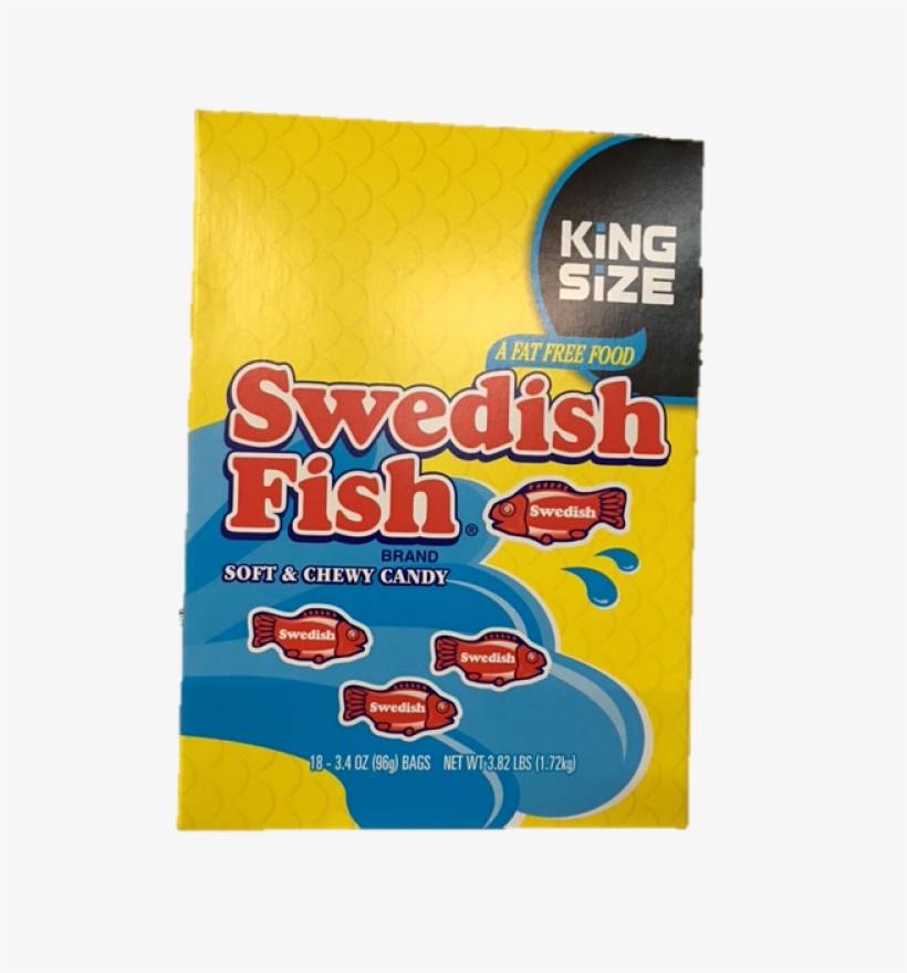 Swedish Red Fish King Size - Swedish Fish Red Theater Box (88gm ...