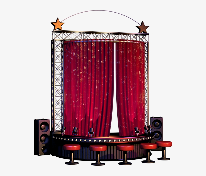 107 - Star Curtain Stage Fnaf Transparent PNG - 552x621 - Free Download ...