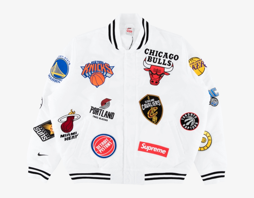 Supreme Nike Nba Teams Jacket Ss 18 Su3931 - Supreme Nike Nba Jacket ...