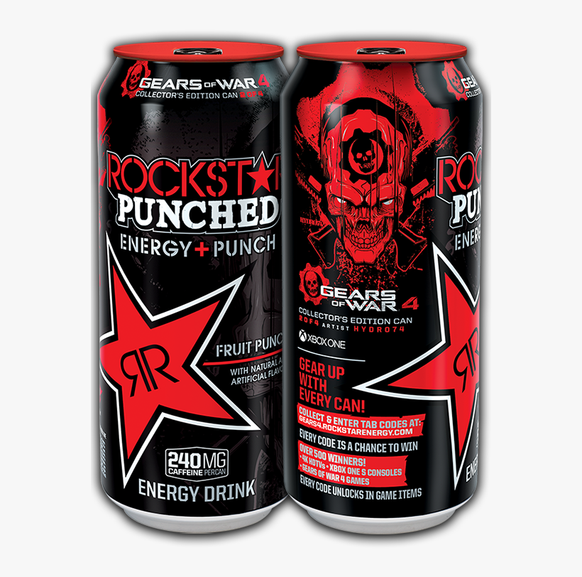 Monster Energy - Menu - Rockstar Punched Energy + Punch Fruit Punch ...